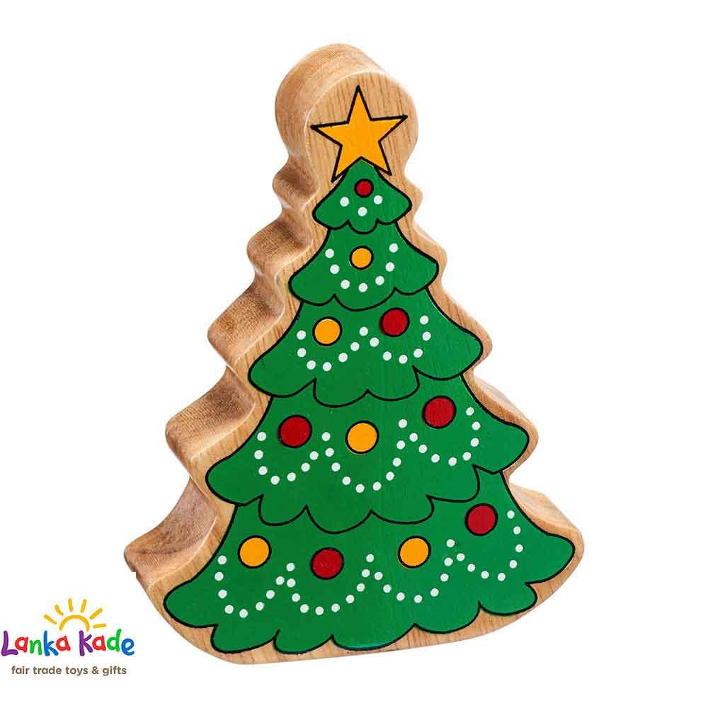 Lanka Kade Wooden Green Christmas Tree | Little Tots Toys